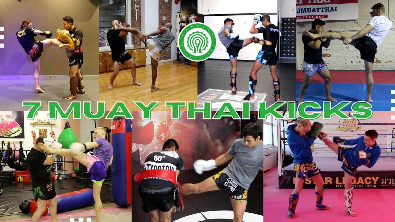 7 Muay Thai Kick Techniques - YouTube