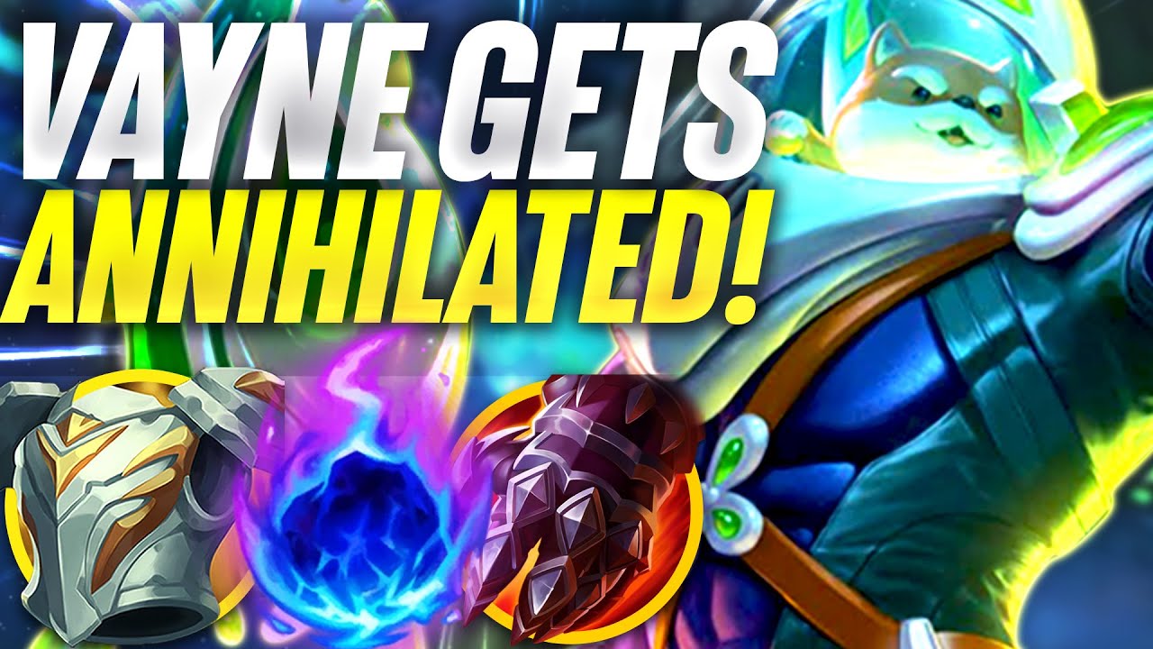 Arcane Comet Nasus Destroying Vayne Midlane Season 13! | Carnarius ...