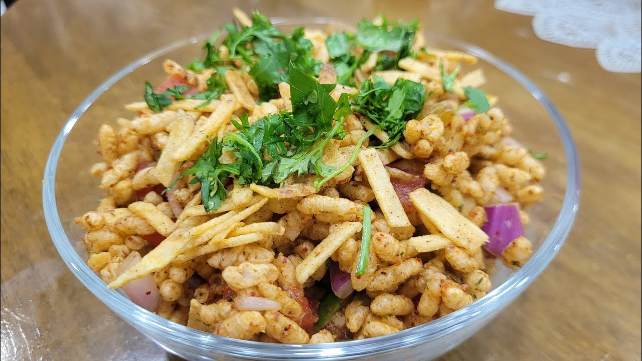Bhel puri || Tasty aloo Bhel puri recipe - YouTube
