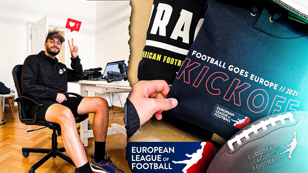 JE TRAVAILLE POUR LA NFL EN EUROPE ? 🏈 ⎮ ELF TOUR #00 - YouTube