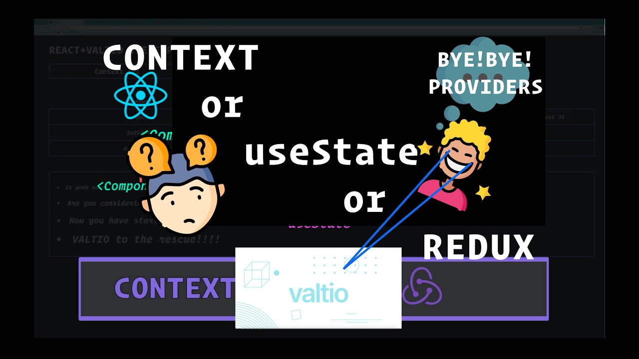 Valtio - React global state manager - RIP Providers - YouTube