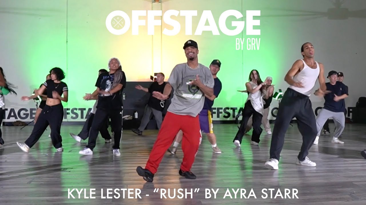 Kyle Lester Afro-Dancehall choreography to “Rush” by Ayra Starr - YouTube