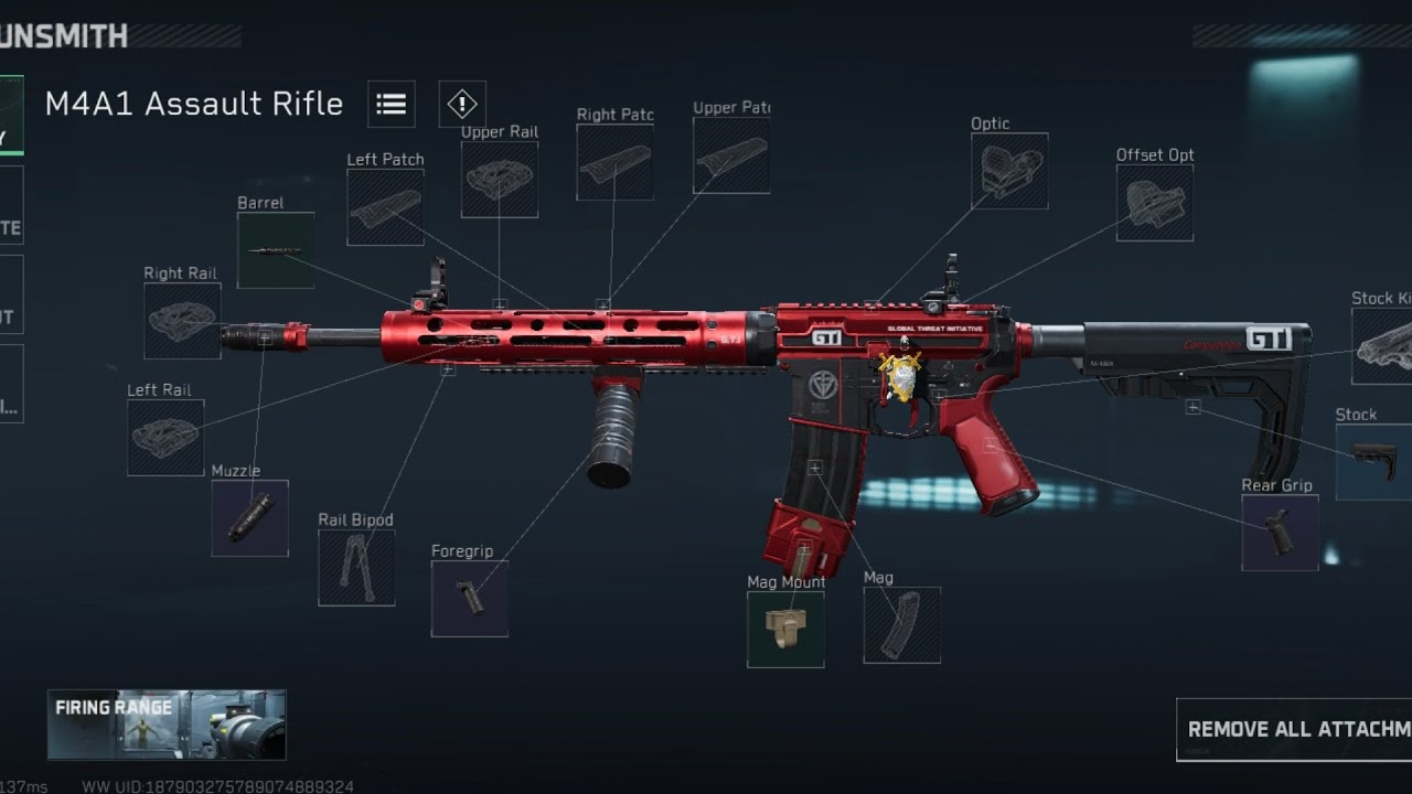 M4A1 Thunder 6 Mission loadout code in the description - YouTube