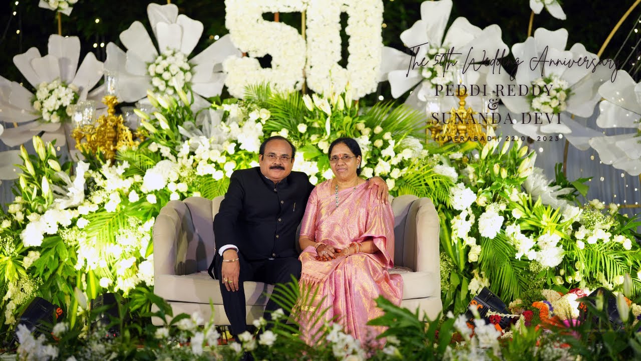 PEDDI REDDY & SUNANDA REDDY 50TH ANNIVERSARY | Enno Enno Bhaavaley I ...