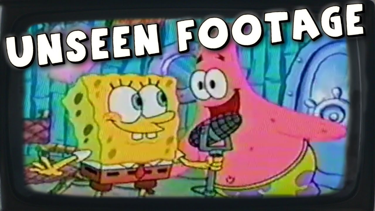 More RARE Spongebob Footage You Haven't Seen - YouTube