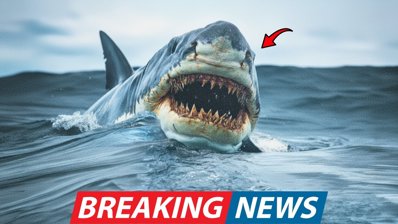Photographer Captured Colossal Scarred Shark Off South Africa And ...