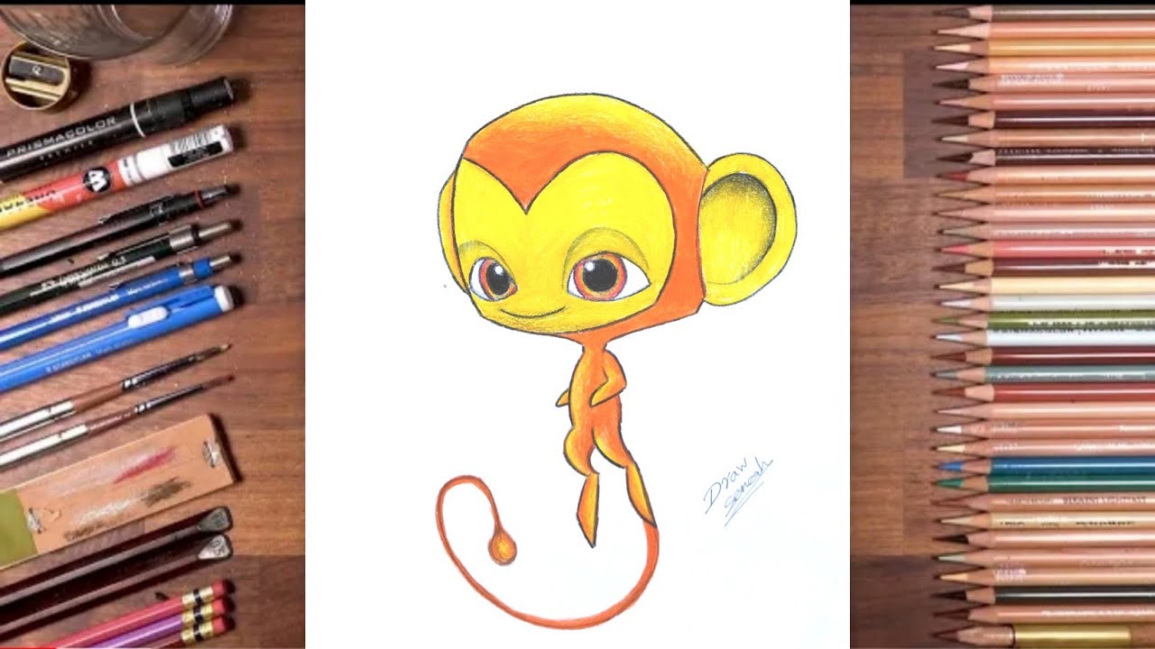 Drawing miraculous ladybug xuppu | DrawSenesh - YouTube