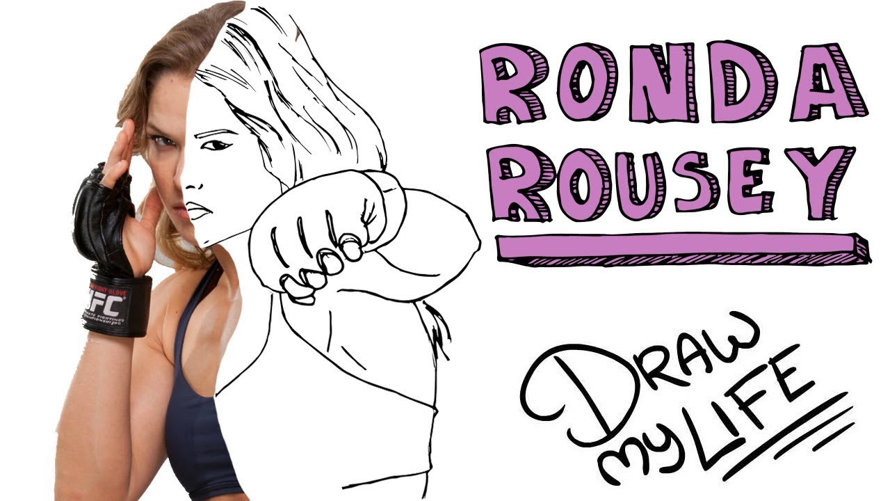 RONDA ROUSEY🥊| Draw My Life - YouTube