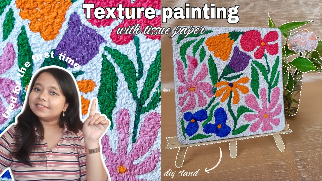 I Tried Tissue Paper Texture Painting Tissue Paper Textured Art DIY i-tried-tissue-paper-texture-painting-tissue-paper-textured-art-diy