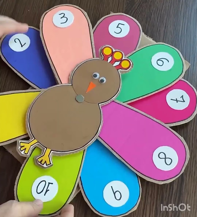 NUMBER 1 - 10 SORTING | CARDBOARD ACTIVITY | KIDS ACTIVITY - YouTube