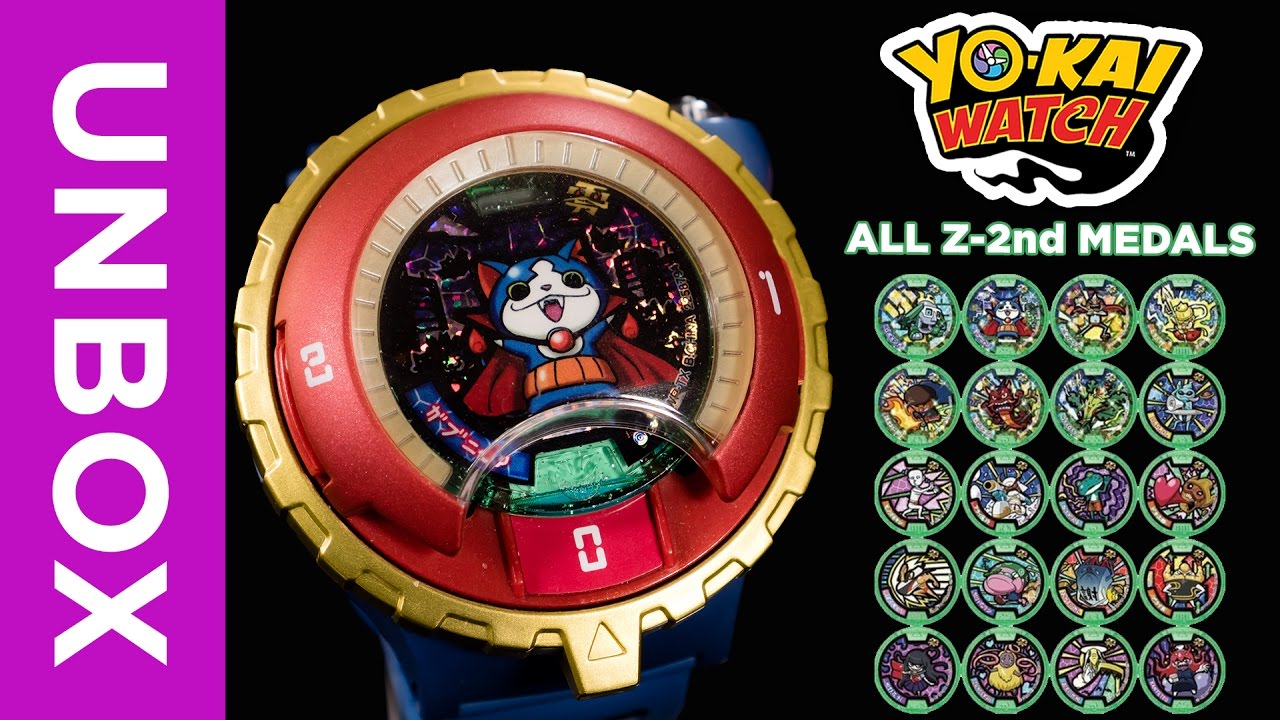 DRACUNYAN!? Complete Yo-Kai Medal Z-2nd Unboxing - Japanese Yo-Kai ...