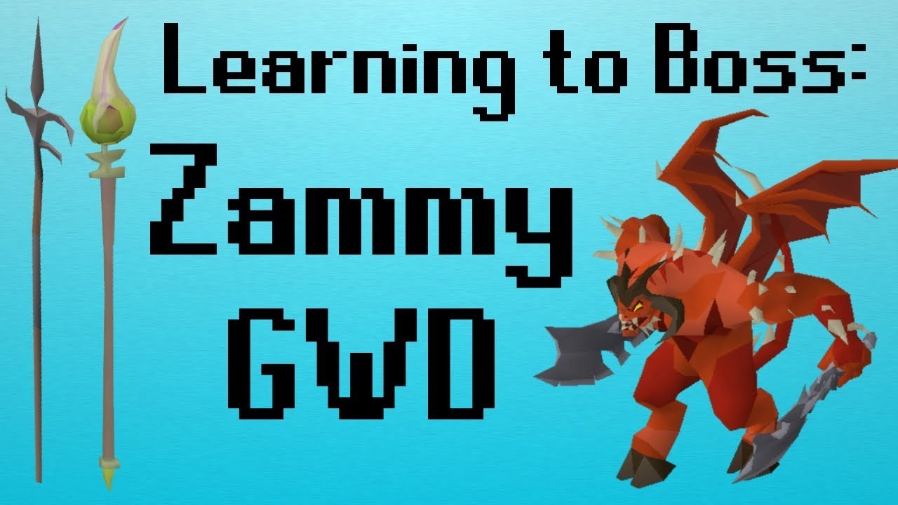 [OSRS] Learning to Boss | Zammy GWD with EVScape - YouTube
