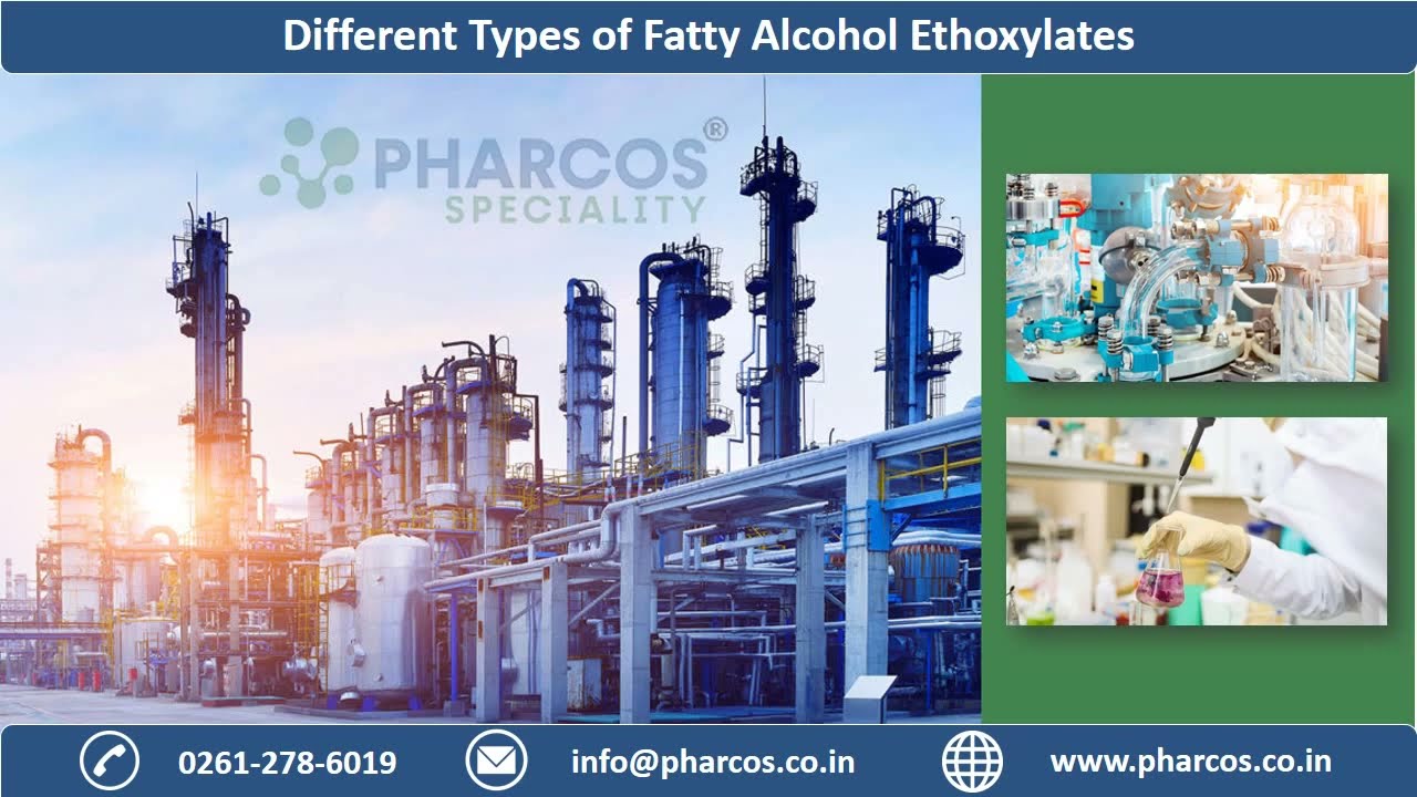 Different Types of Fatty Alcohol Ethoxylates - YouTube