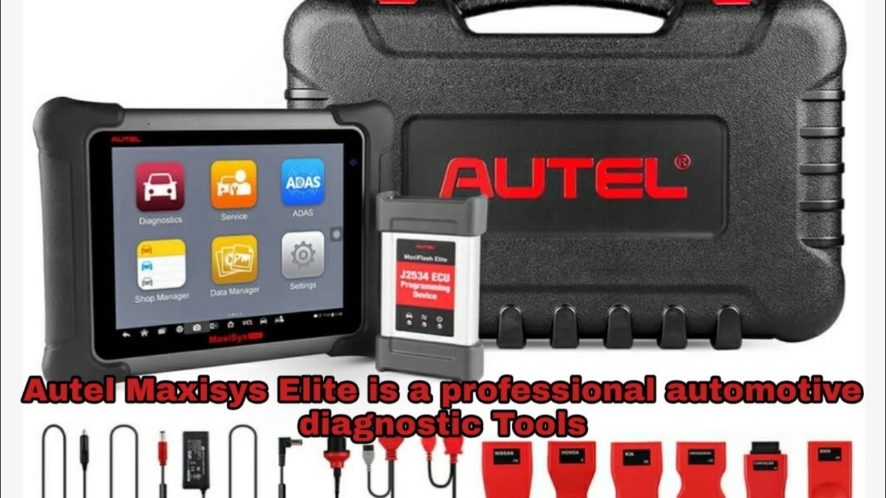 Autel Maxisys Elite Advanced OBD2 Functions Featured Full System ...