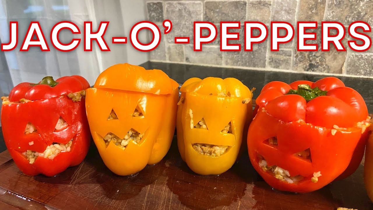 I Made Jack-O’-Peppers With My 1 Year Old! - YouTube