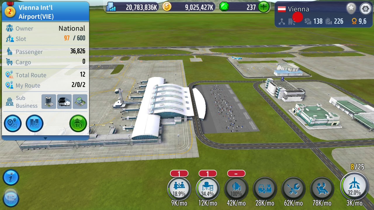 Air Tycoon Online 3 Episode 10 6th In The World - YouTube
