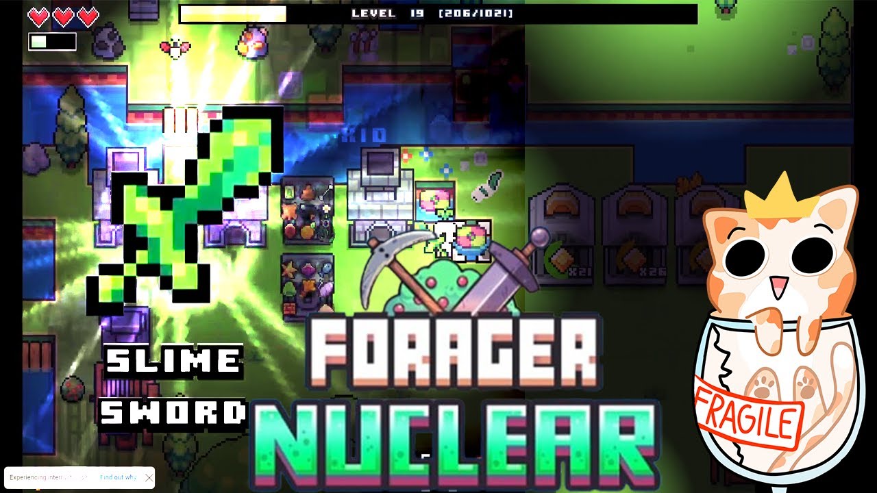 Forager! We get the SLIME SWORD!!! ep 2. LWC - YouTube