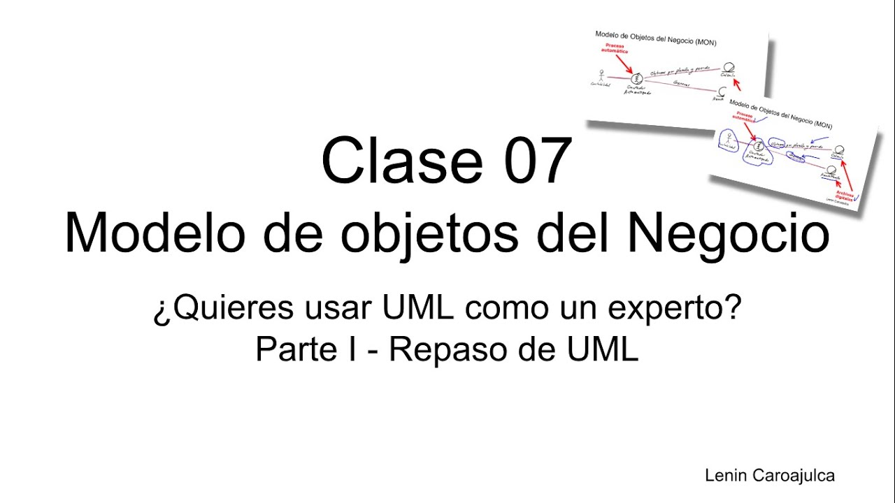 Vista previa de la clase 07 - Modelo de objetos del Negocio - YouTube