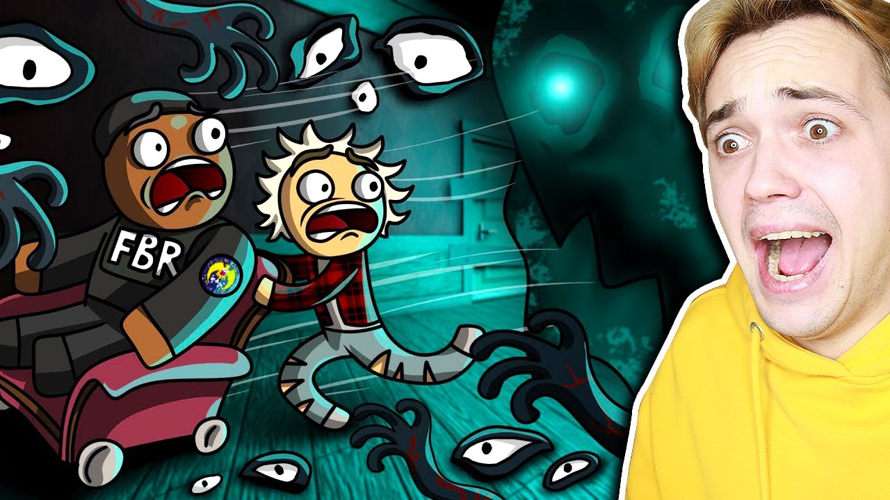 Страшная история в игре Дорс 5 серия роблокс анимация Реакция