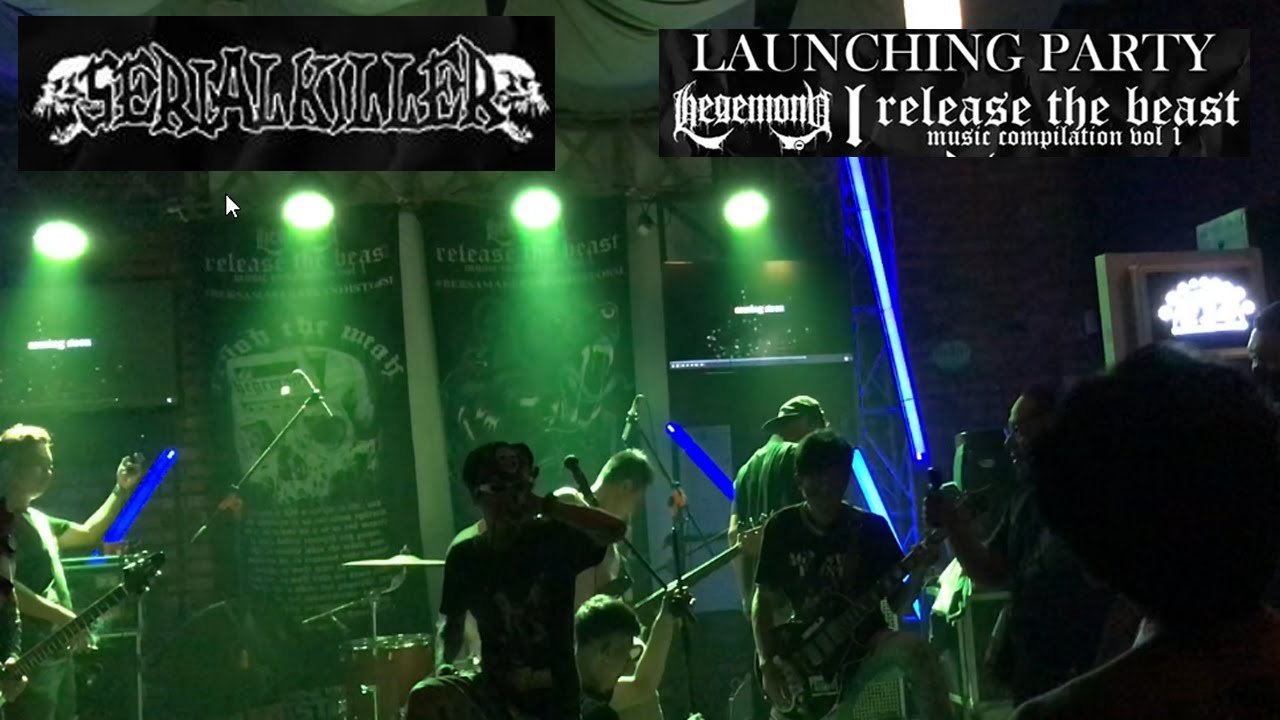Serial Killer Live at Launching Album Release The Beast Compilation Vol ...