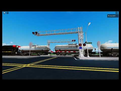 BNSF freight trains passing by Hamilton Ave in Roblox Fresno CA - YouTube