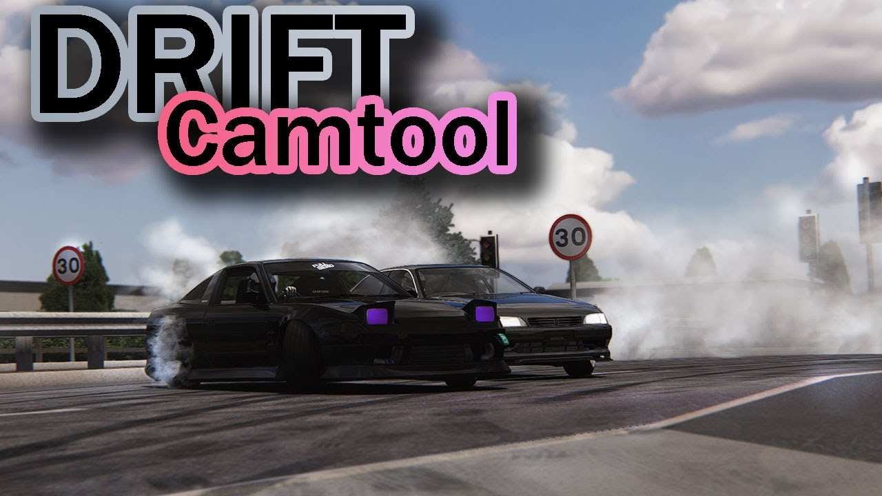 Assetto Corsa Drift - camtool + Fastlane - Tamworth UK Streets - Around the gas station - YouTube