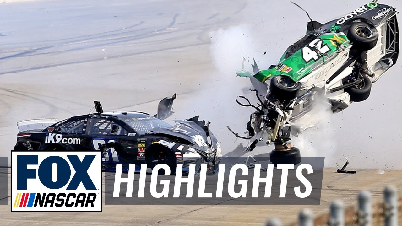 All of the crashes from the 2019 GEICO 500 at Talladega | NASCAR on FOX ...