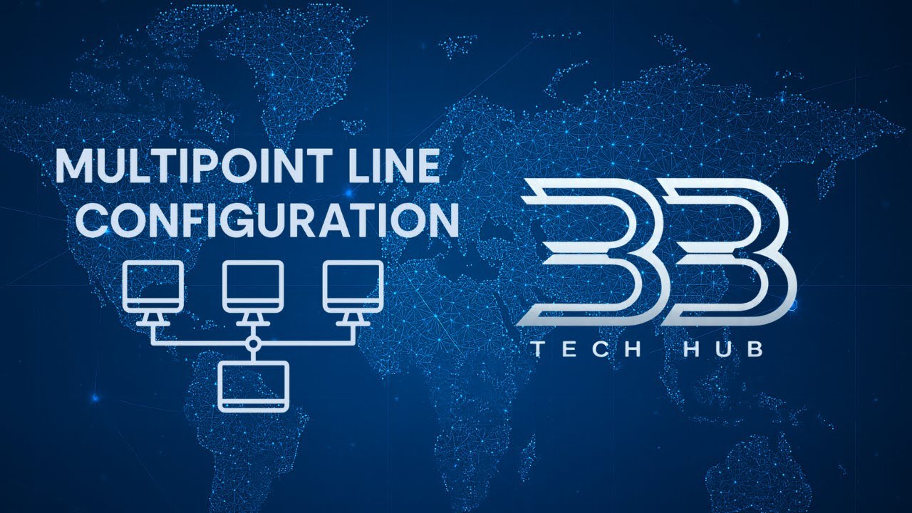 Multipoint Line Configuration | Basic Concept of Network | Part - 5 # ...