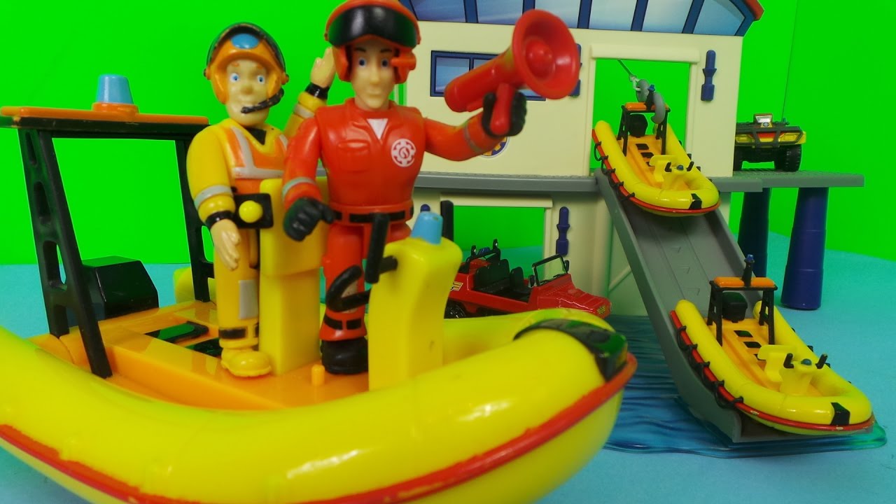 🚒🔥 Feuerwehrmann Fireman Sam US Office - Special Toy Compilation ...