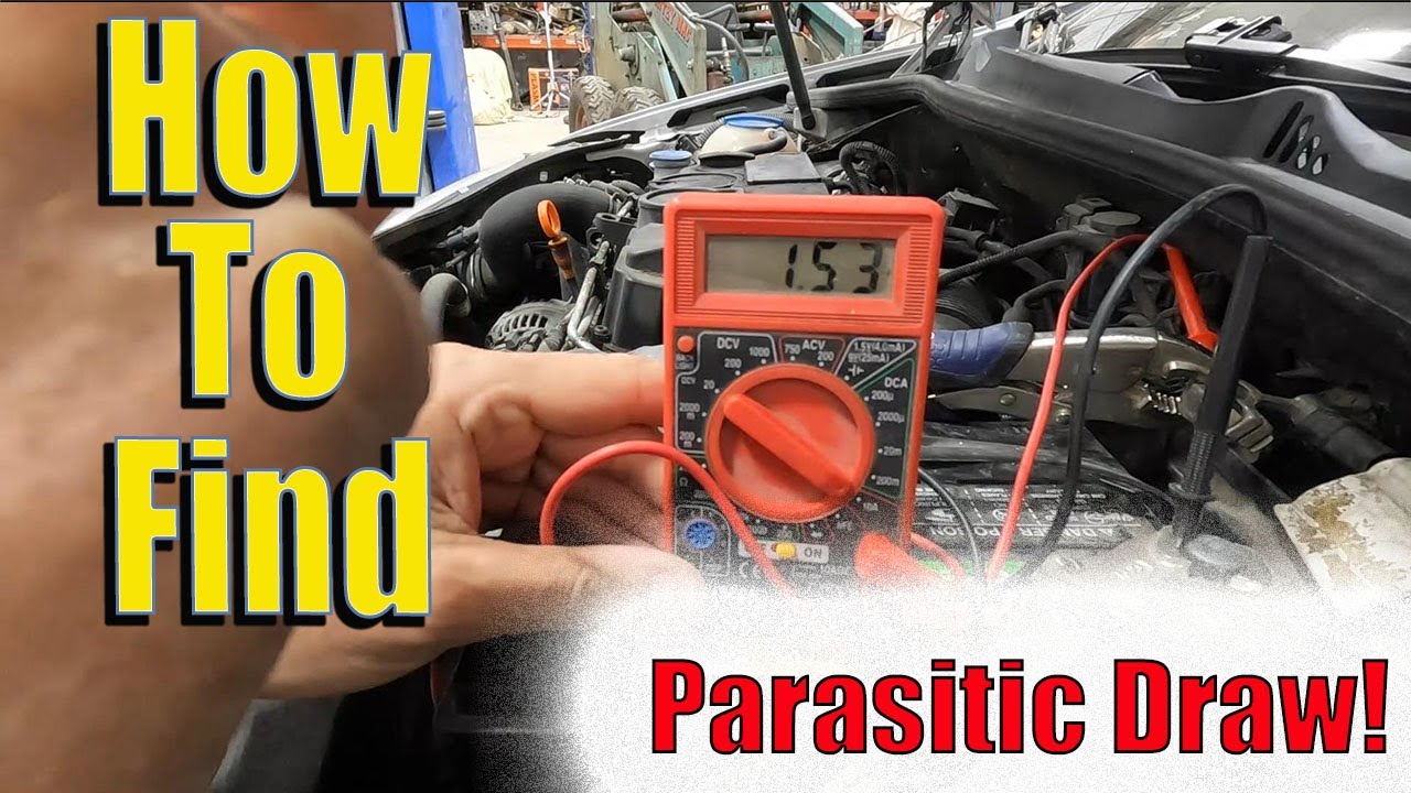 How to find a Parasitic Draw in any vehicle! Simple Easy and Save a ...