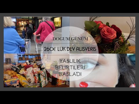 RESMEN SIRA BEKLEDIK | DEV ALISVERIS | YASLILIK BELIRTILERI | DOGUM GÜNÜM