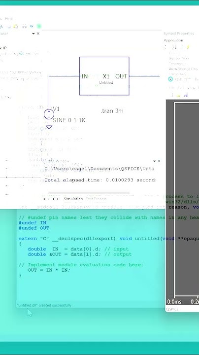 Using C++ and Verilog in QSPICE #shorts - YouTube