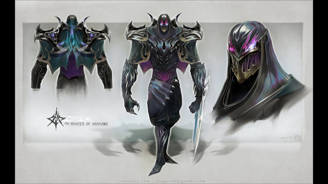 ChampionShip - Zed - Base Animation - YouTube