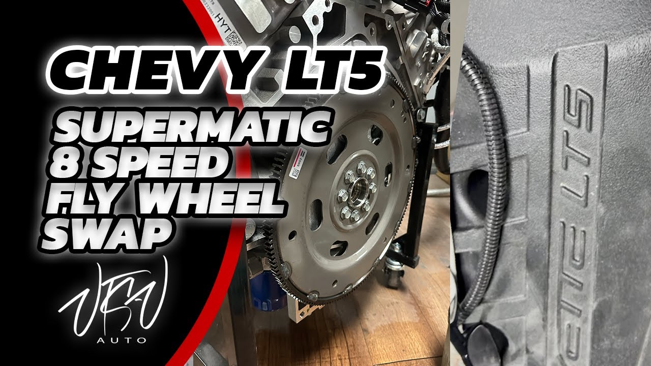 LT5 Fly Wheel Swap - YouTube