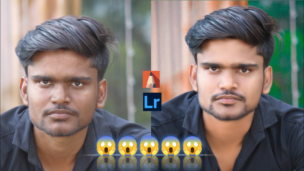 how to edit a photo face smoth and background edit - YouTube