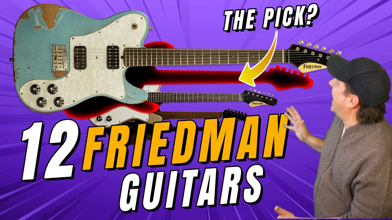 I Tried 12 Friedman Guitars—Here's My Pick - YouTube