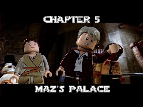 LEGO Star Wars The Force Awakens Walkthrough - Chapter 5 Maz's Castle ...