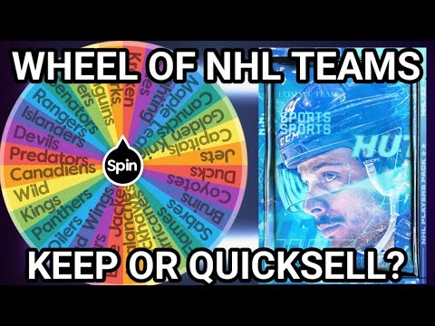 Spin The Wheel of NHL Teams! NHL 23 CHALLENGE - YouTube
