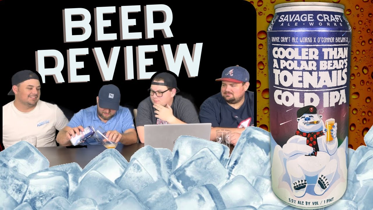 Savage Craft Cooler than a polar bears toenail IPA - Beer Review - YouTube