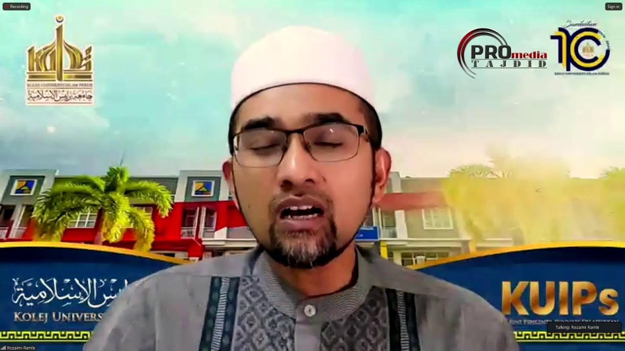 LIVE NOW Prof Dr Rozaimi Ramle - YouTube