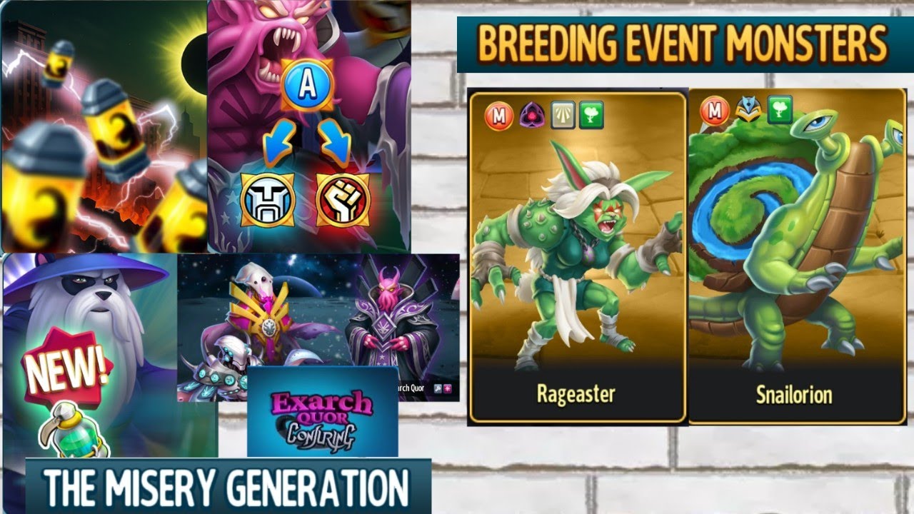 Monster Legends - New Mystery Generation , New Breeding Event And New ...