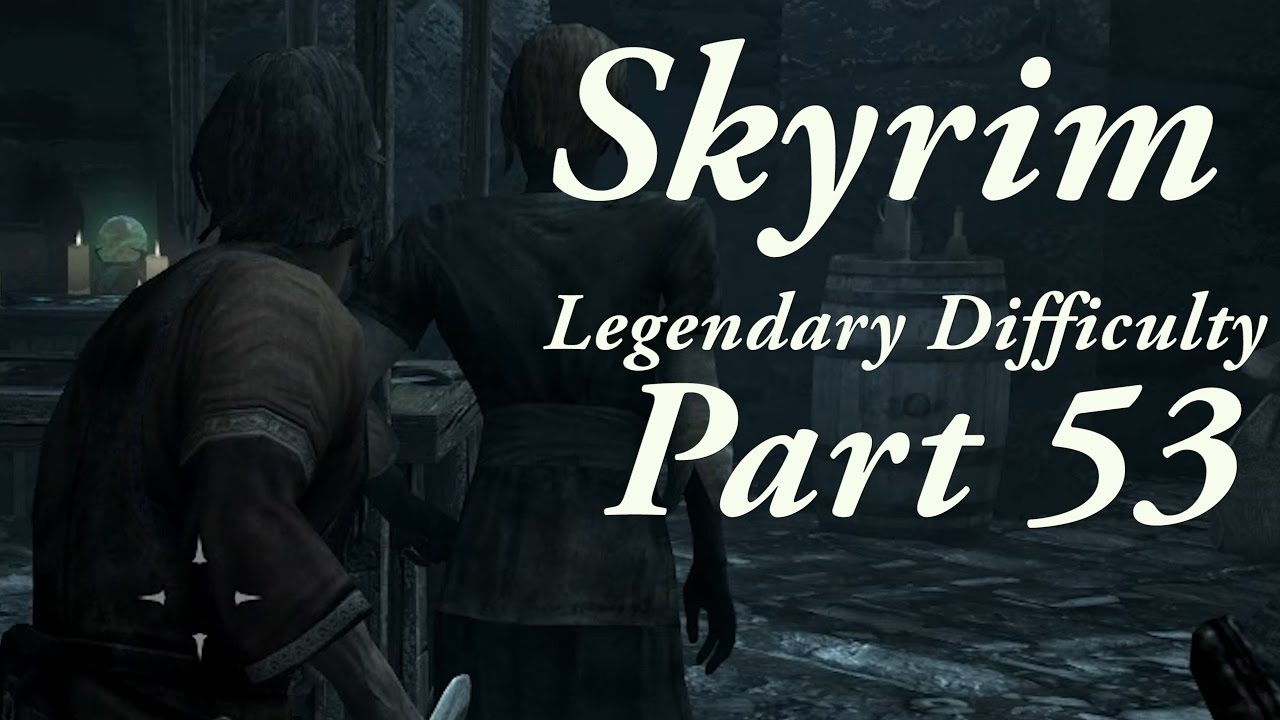 Skyrim Legendary Difficulty Story Part 53 - [Side Quest] Blood on Ice ...