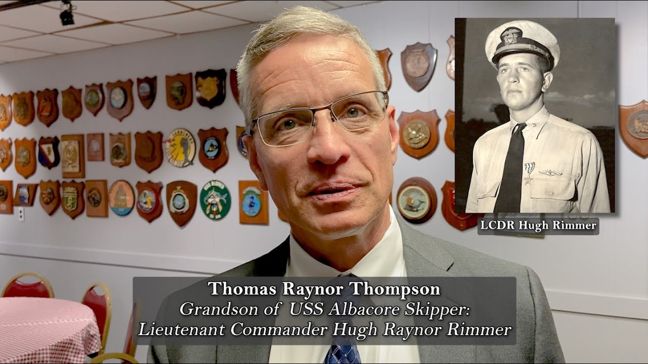 USS Albacore (SS-218) Memorial Service Family Interviews - YouTube