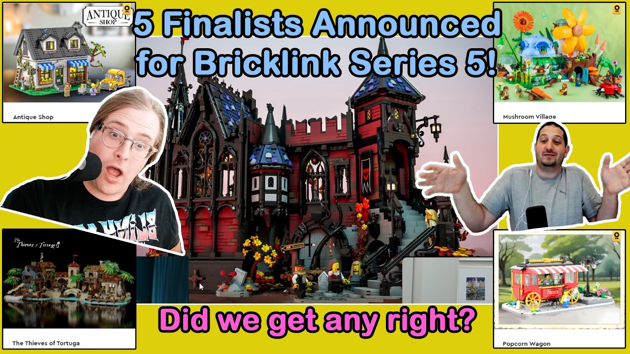 5 Finalists for Bricklink Series 5! Let's what we got right? #lego # ...