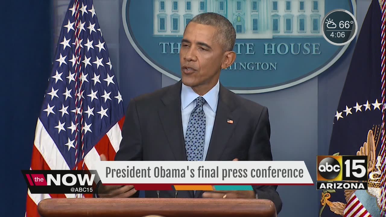President Obama talks plans for future in final press conference - YouTube
