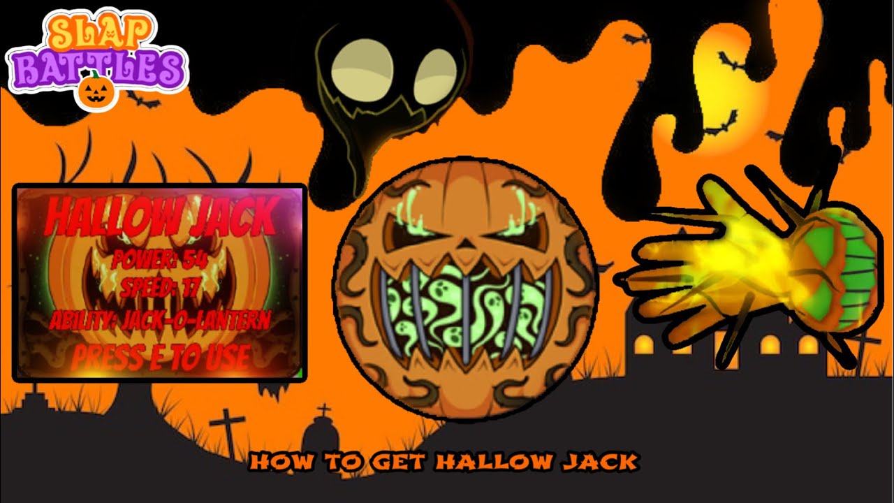 How to get the (hallow Jack glove) super easy in slap battles 👏 ...