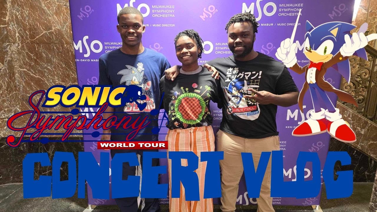 I WENT to the SONIC SYMPHONY CONCERT | Sonic Symphony Vlog - YouTube