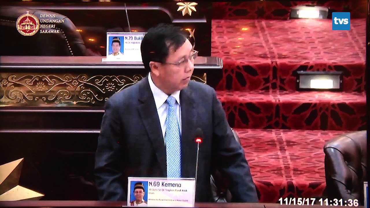 UCAPAN PENGGULUNG YB DATO SRI DR STEPHEN RUNDI UTOM (PART 1) - YouTube