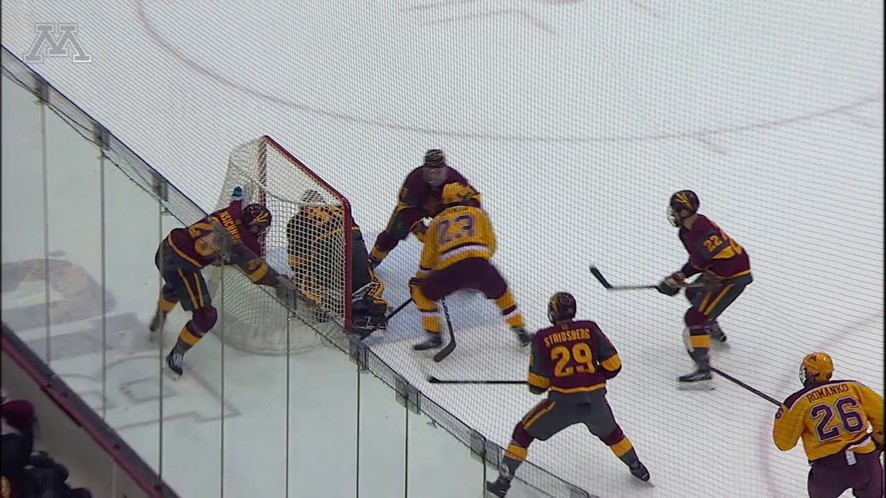 Highlights: Gopher Men's Hockey Defeats Arizona State 5-2 - YouTube