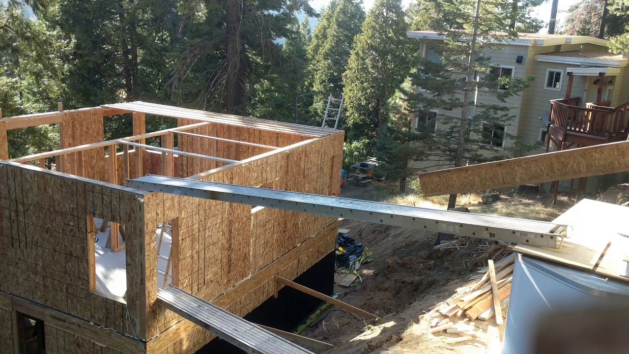 Solo house building. - YouTube